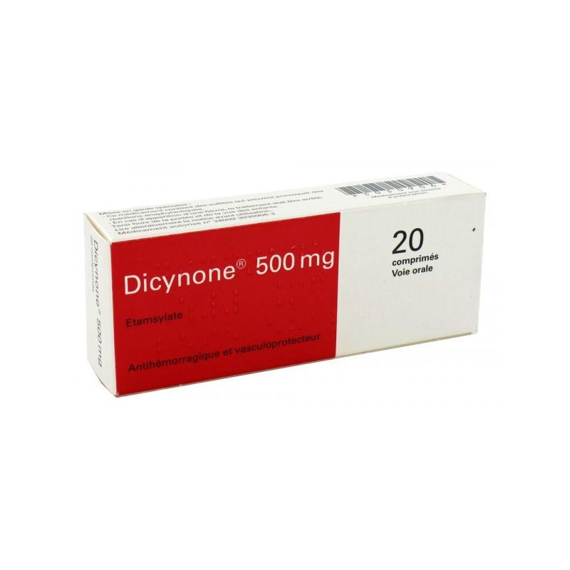 DICYNONE 500 mg Comprimés Pharmacie du Centre 80300 ALBERT 34009303090