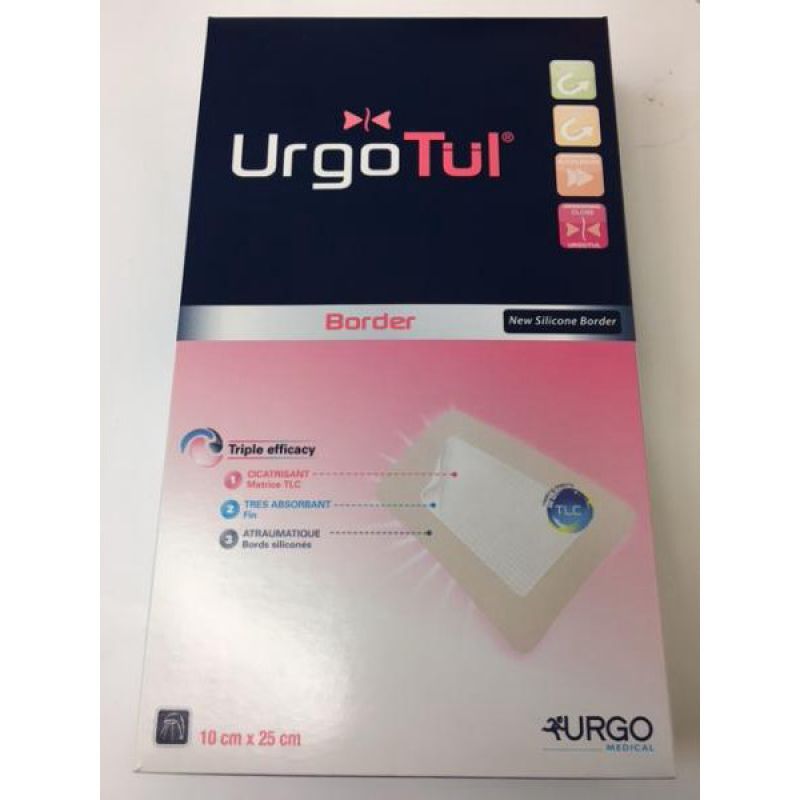 URGOTUL Border 15 x 20 cm - Bte/10 - Pansement Hydrocellulaire Adhésif ...