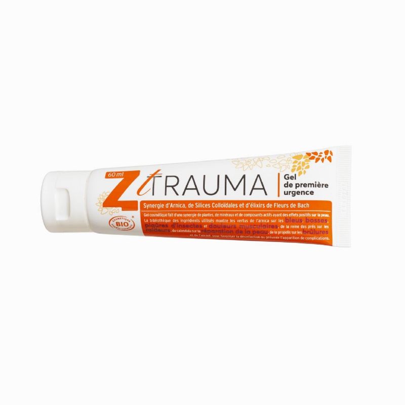 Mint Elabs - Z-TRAUMA 60ml - Gel de première Urgence BIO - Dès la Naissance - 3416387770080