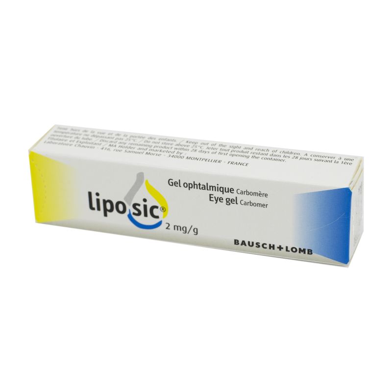 LIPOSIC 2 mg/g, gel ophtalmique 10 g Pharmacie du Centre 80300 ALBERT