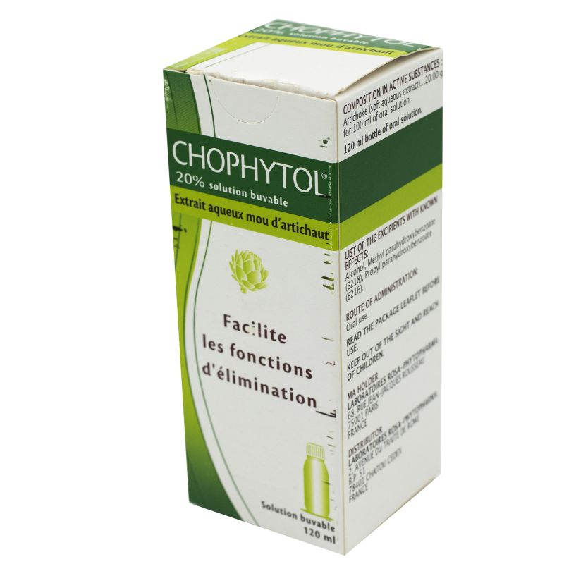 CHOPHYTOL solution buvable Pharmacie du Centre 80300 ALBERT 340093022
