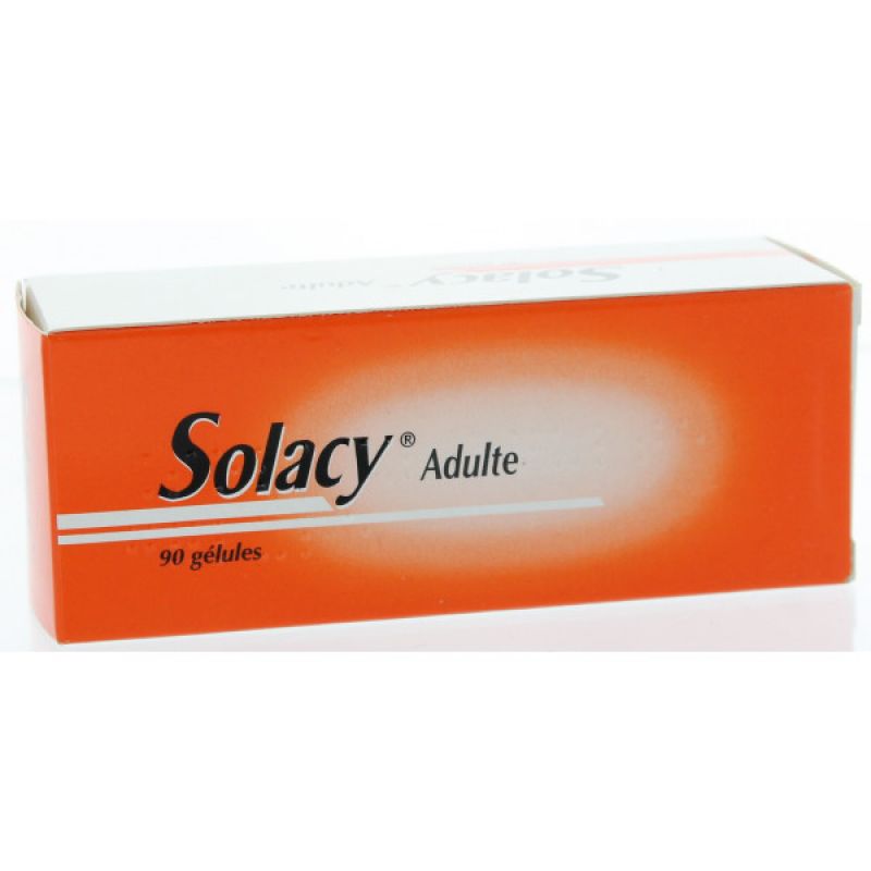 SOLACY ADULTES 90 gélules Pharmacie du Centre 80300 ALBERT 3557223 / 3