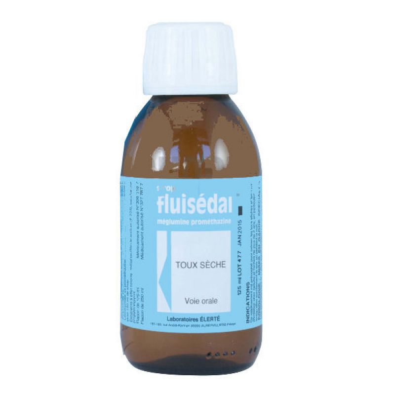 FLUISEDAL, sirop 125 ml avec prométhazine Pharmacie du Centre 80300 AL