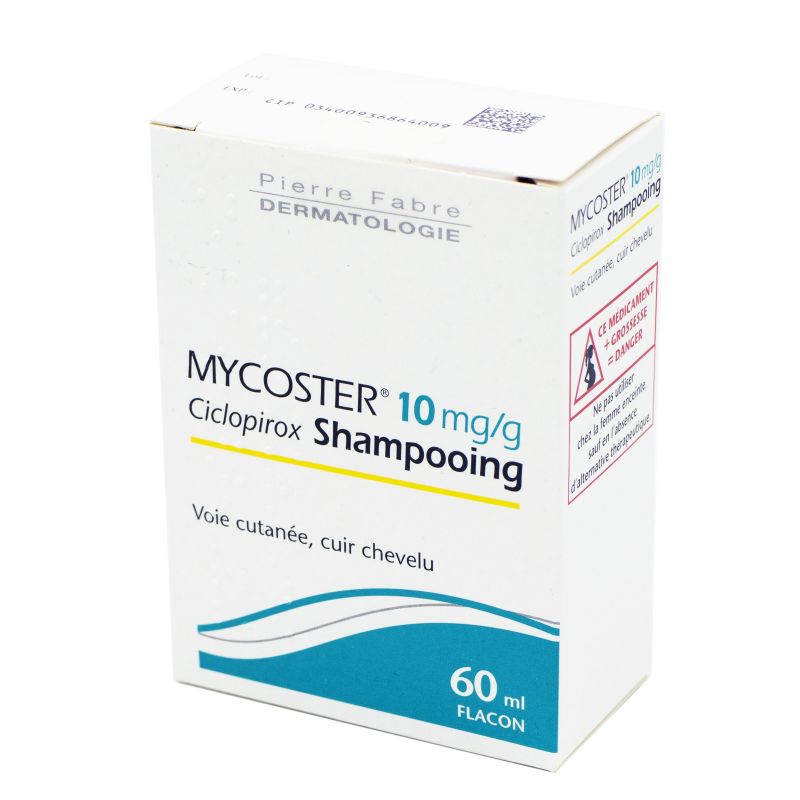 MYCOSTER Shampooing 60 ml Pharmacie du Centre 80300 ALBERT 3686400 / 3