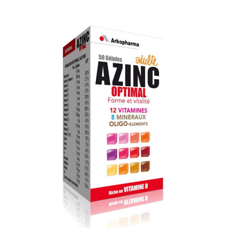 ARKOPHARMA AZINC OPTIMAL GELULE - Complément alimentaire à base de vit