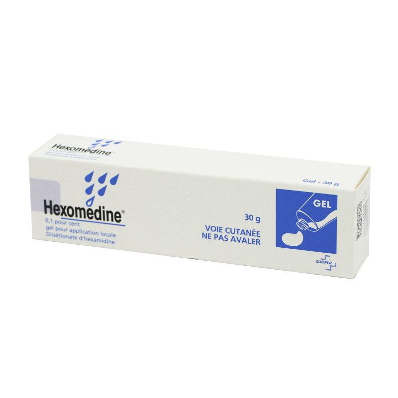 HEXOMEDINE 0.1 %, gel pour application locale 30g, 3400933562175 ...