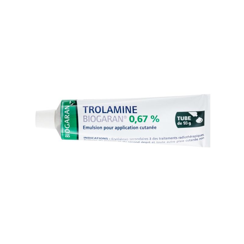 Trolamine 0,67 % Biogaran émulsion, Tube 93 g