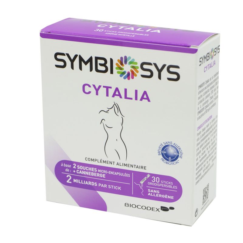 SYMBIOSYS CYTALIA 30 Sticks - 2 Milliards? 2 Souches Micro-encapsulées ...