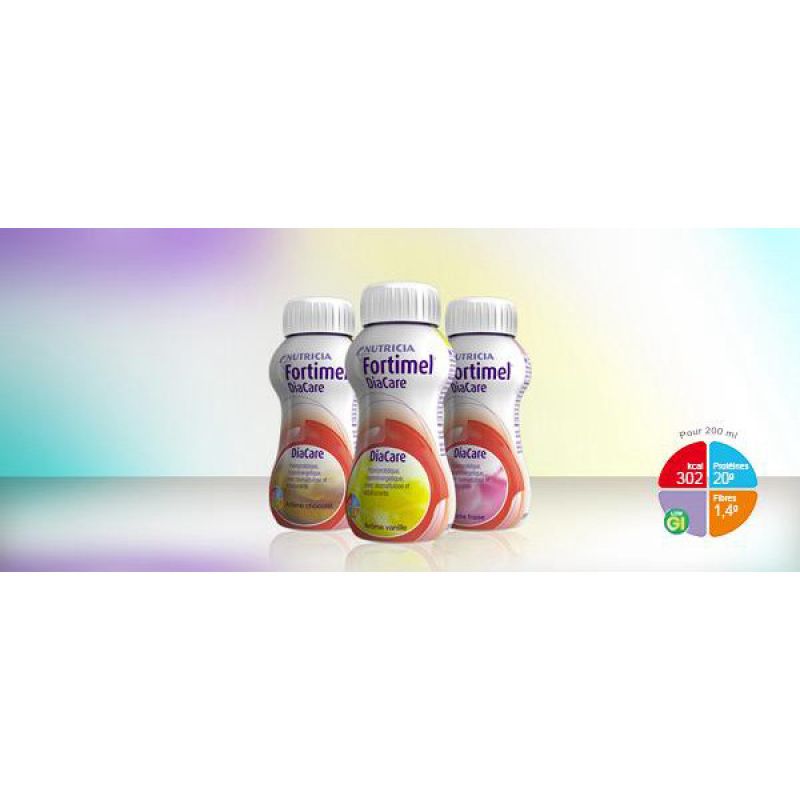NUTRICIA - FORTIMEL DIACARE Chocolat HP/HE - Aliment Diététique pour B
