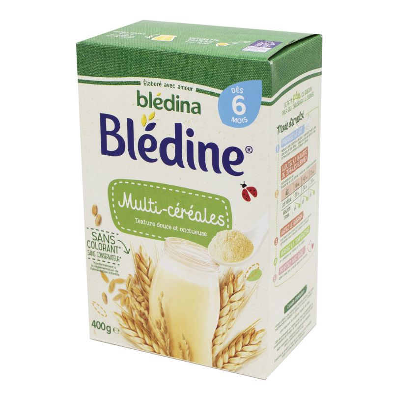 Blédina - BLEDINE MULTI CEREALES 400g - Céréales pour Nourrissons - Dès ...