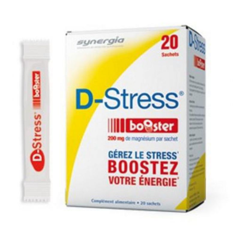 SYNERGIA - D STRESS BOOSTER Complément Alimentaire Adaptogène, Anti St