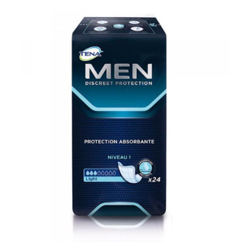 TENA MEN Light Niveau 1 Bte/24 - Protection Absorbante Homme ...