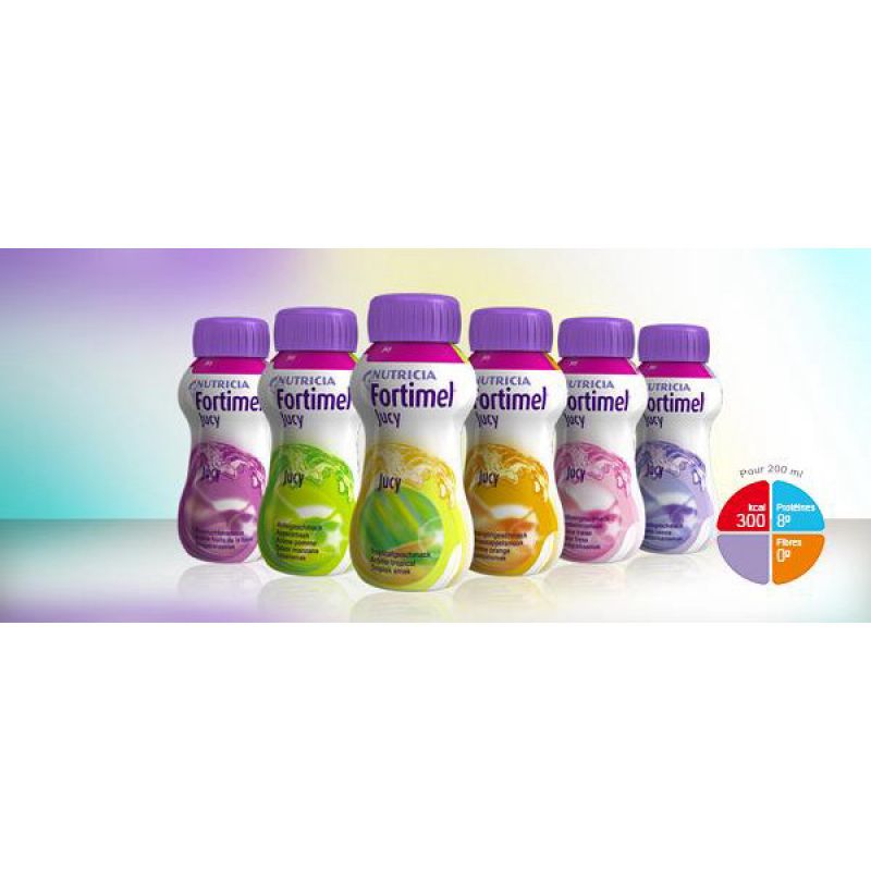 NUTRICIA - FORTIMEL JUCY Tropical HE - Complément Nutritionnel Hyper E