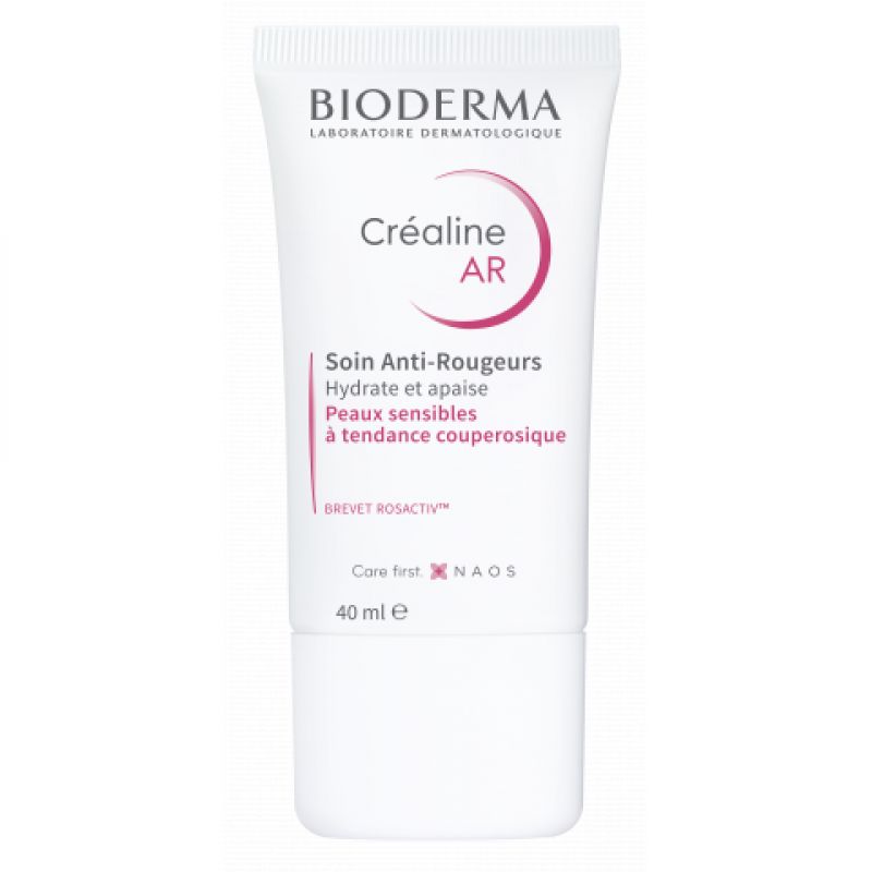 BIODERMA Créaline AR Anti Rougeurs 40ml - Peaux Sensibles à Tendance ...