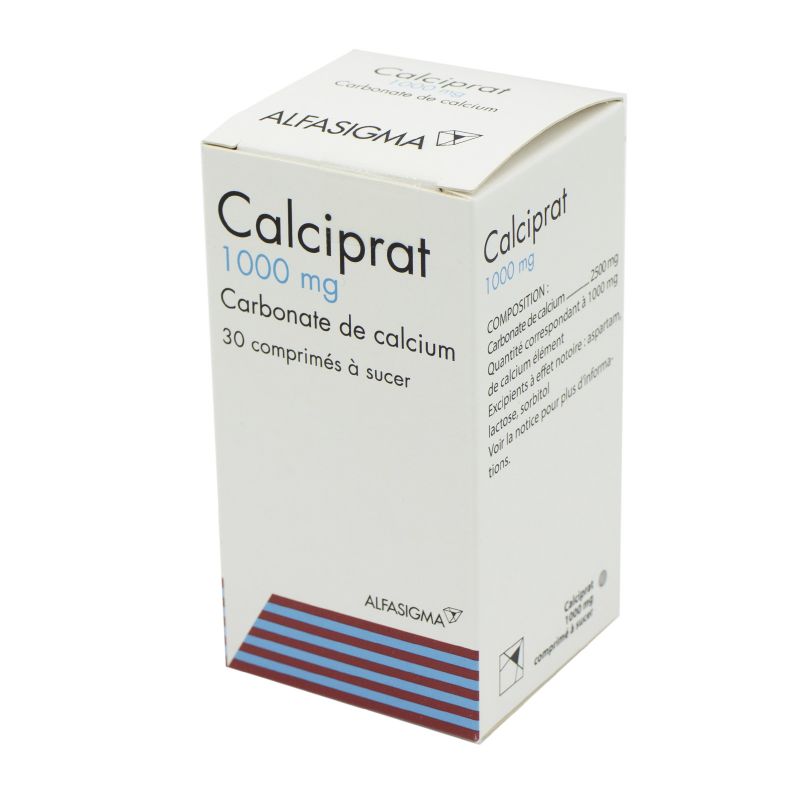 Calciprat 1000 mg - 30 comprimés à sucer - 3400933941468