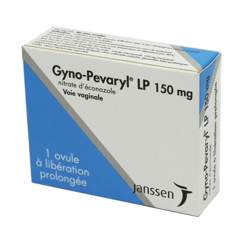 GYNO PEVARYL LP 150 mg, ovule Pharmacie du Centre 80300 ALBERT 3302411