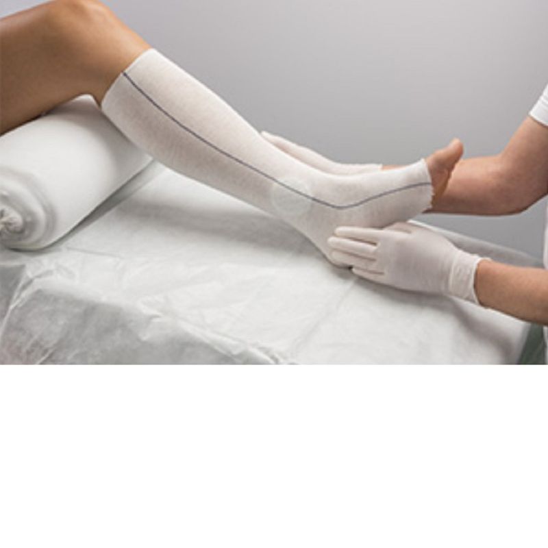 COVERFLEX FAST 7.5cm x 10m Ligne Bleue - 1 Bandage Tubulaire a ...