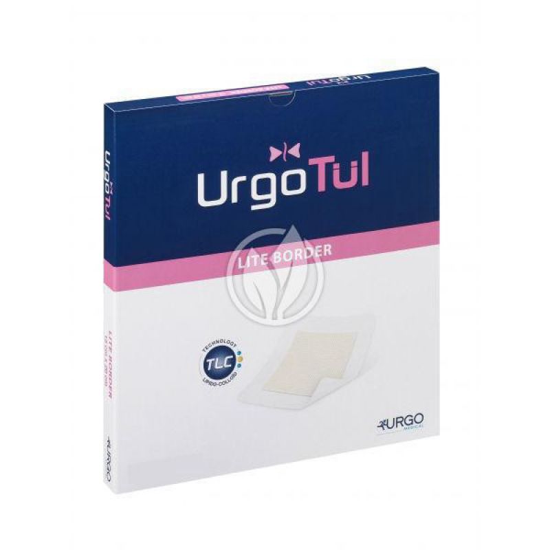 URGOTUL Lite Border 8 x 8 cm - Bte/10 - Pansement Hydrocellulaire ...