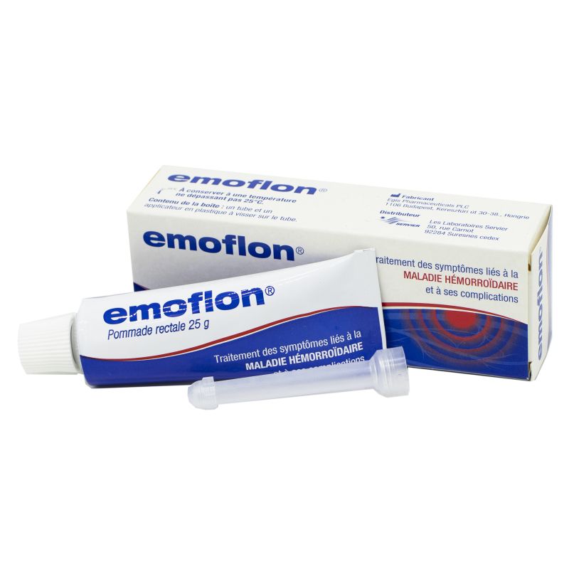 Emoflon pommade rectale 25 g 5995327176505
