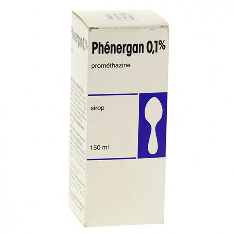 PHENERGAN 0,1 %, sirop 150ml - Pharmacie du Centre 80300 ALBERT - 3253