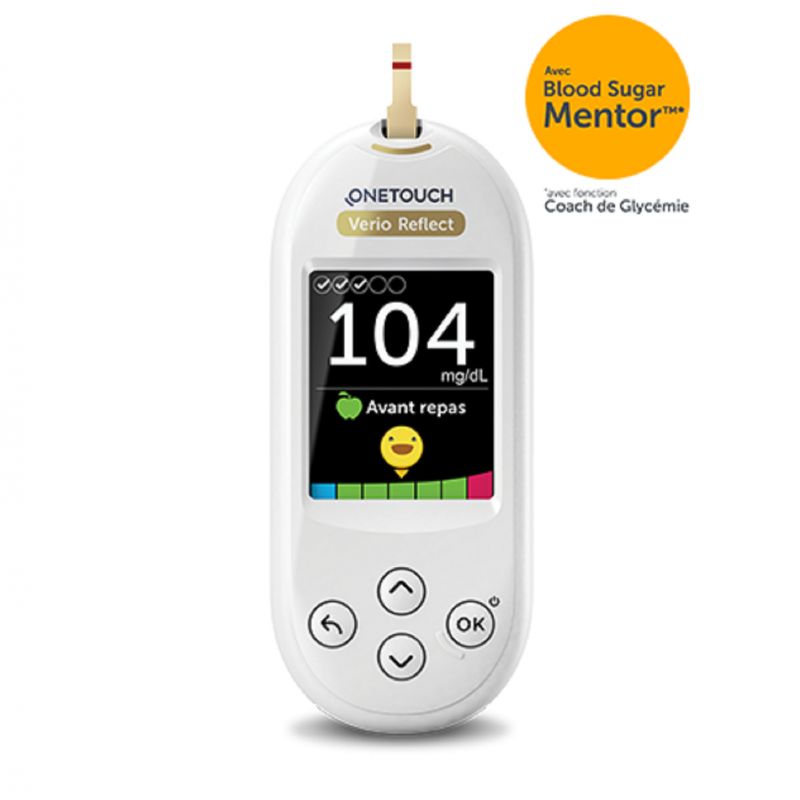LIFESCAN ONETOUCH VERIO REFLECT Kit lecteur de glycémie Connecté sans ...