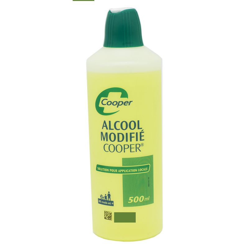 ALCOOL MODIFIE 500 ml COOPER 3400934316630