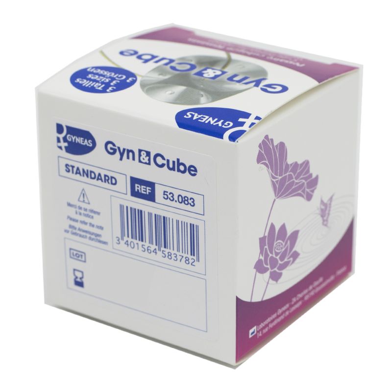 PESSAIRE Gyn et Cube Standard 28 x 38mm en Silicone, Drainage ...