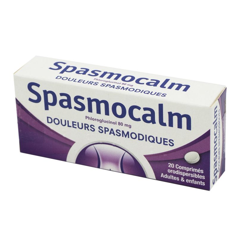 SPASMOCALM 80 mg, comprimé orodispersible 3400937511261 Pharmacie du ...