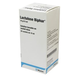 Lactulose Biogaran 10 g/15 ml, solution buvable, 20 sachets Pharmacie