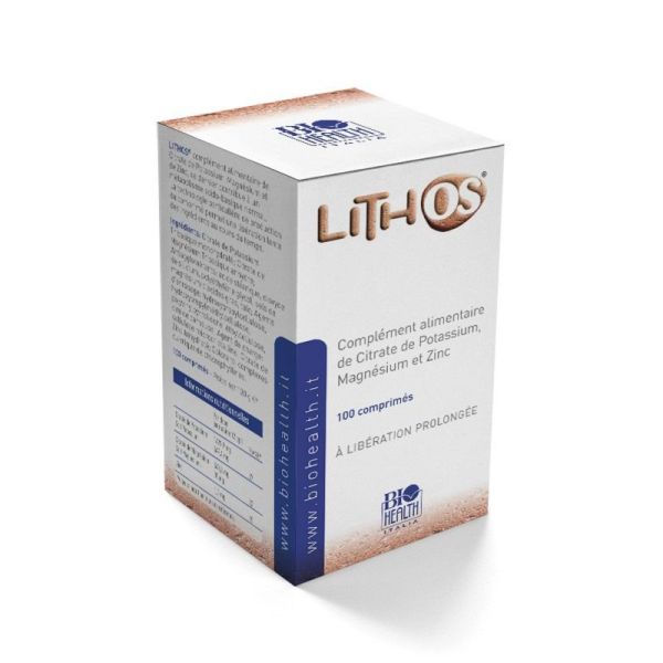 Bio Health - LITHOS 100 Comprimés - 8058341430019
