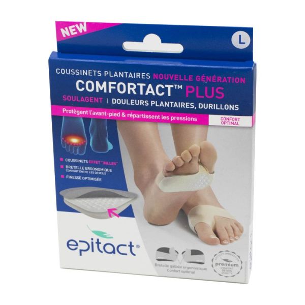 EPITACT COMFORTACT PLUS Coussinet Plantaire Bte/2 - 3660396013502 ...