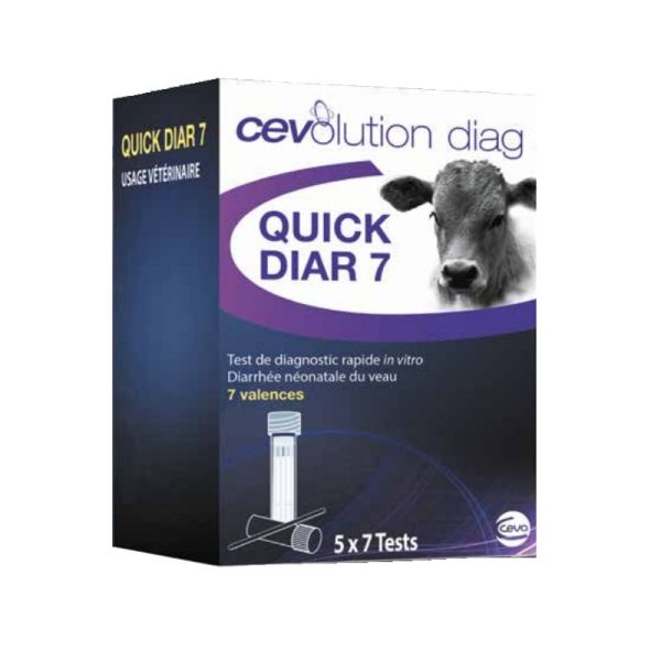 Céva - QUICK DIAR 7 - 5 Tests - 3411112251179